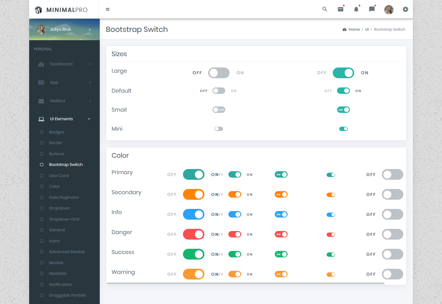 Bootstrap Admin Templates – MinimalPro Boxed Responsive Bootstrap Admin ...