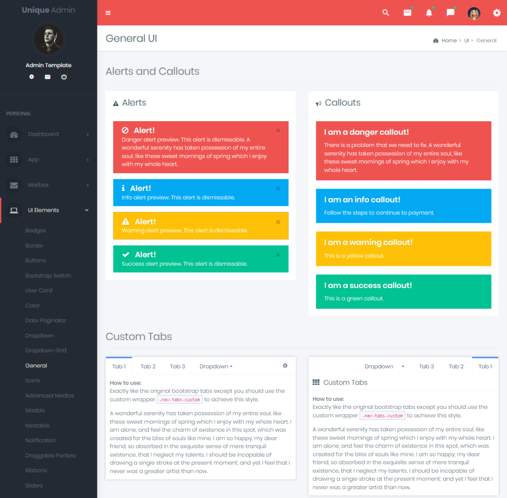 Unique Analytical – Responsive Bootstrap Admin Templates Unique Analytical – Responsive Bootstrap Admin Templates