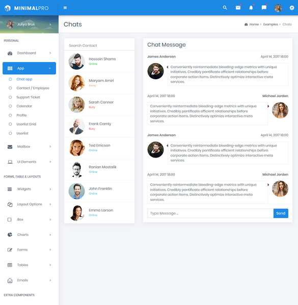 Best Admin Templates For 2019 By Bootstrap Admin Template