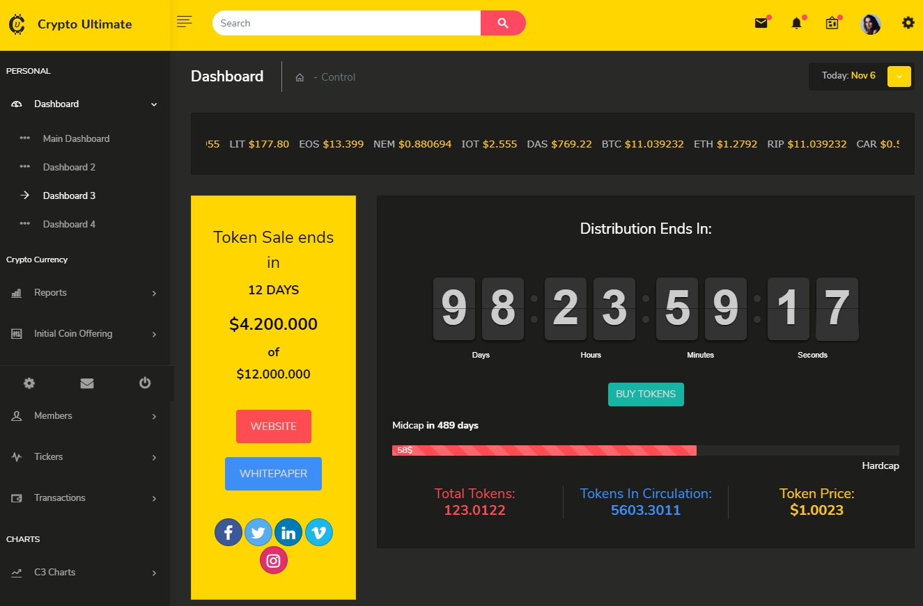 All-Time Best-Selling Bootstrap Admin Templates