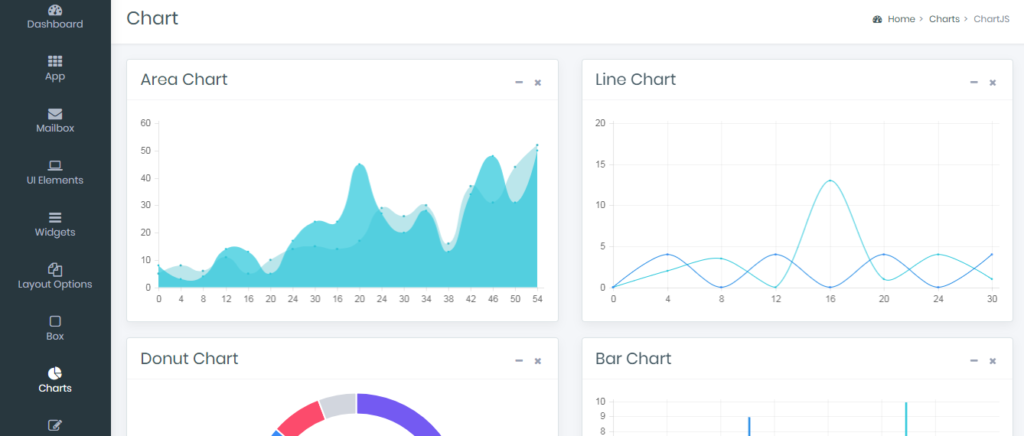 Professional looking Admin Templates For Your Web App
