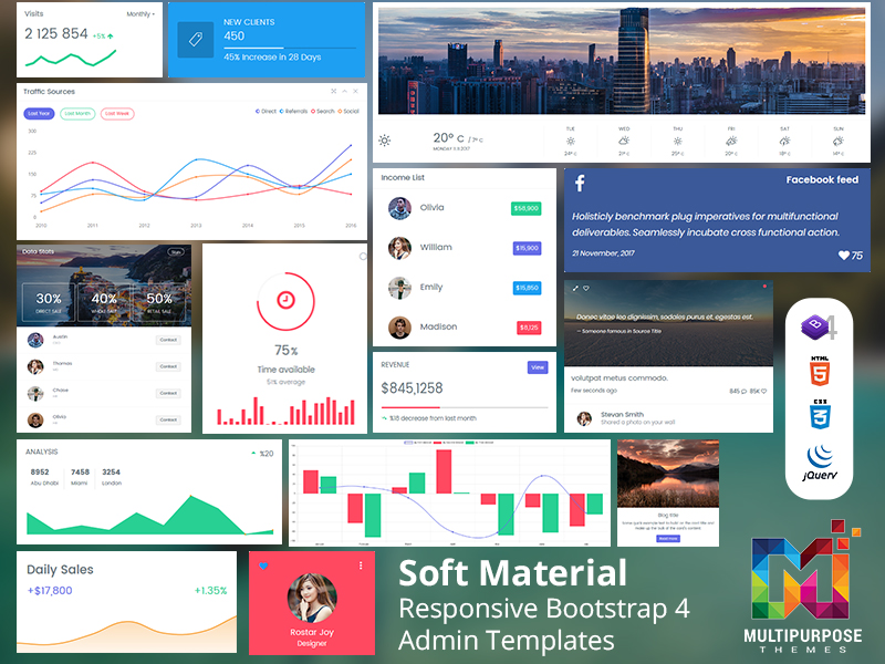Top Bootstrap Admin Templates For Fresh Admin Panel