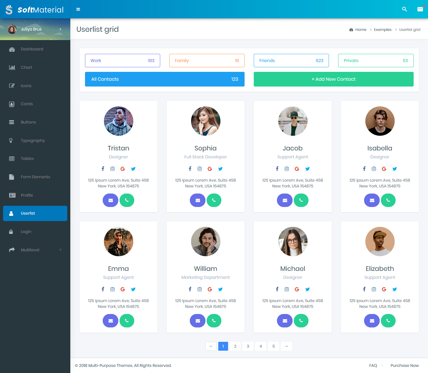 Admin Dashboard Template | Bootstrap Admin Template