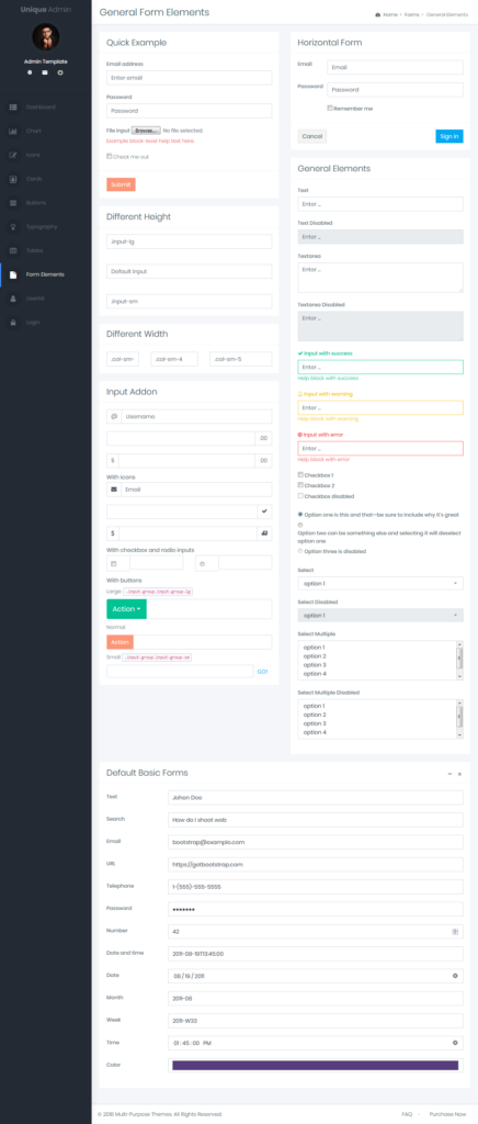 Bootstrap Admin Template | Premium Admin Templates