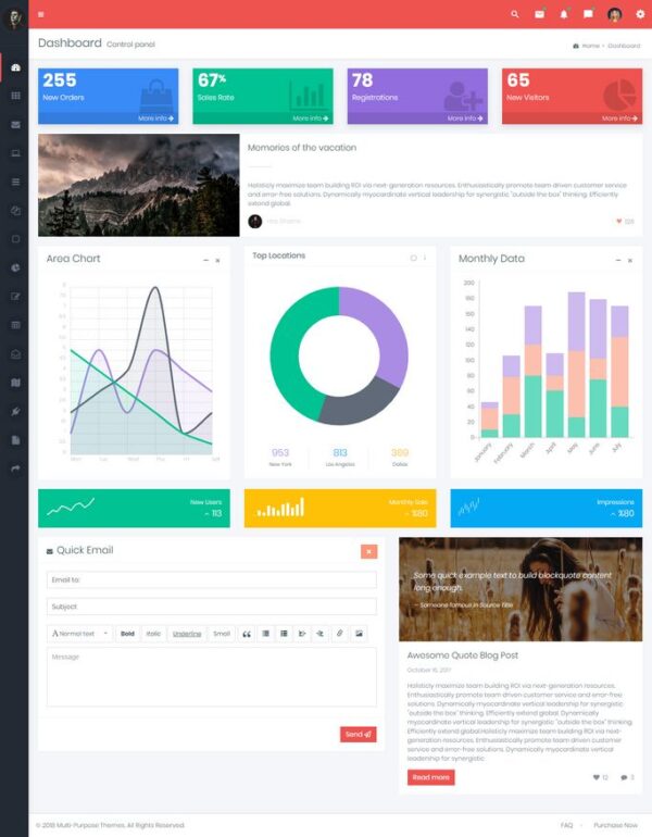Unique Admin Templates Bootstrap | Premium Admin Templates