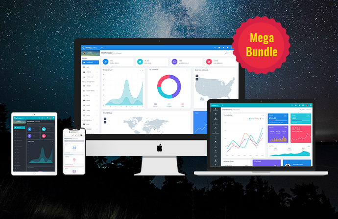 minimalpro-Mega-Bundle - Bootstrap Admin Template
