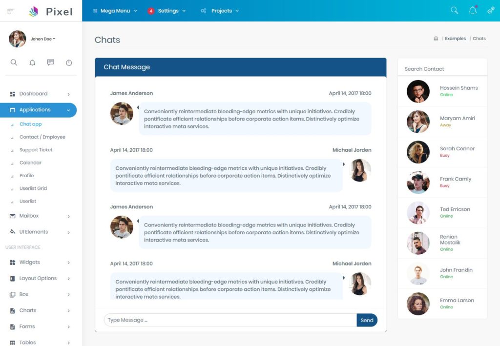 Bootstrap Admin Template | Premium Admin Template
