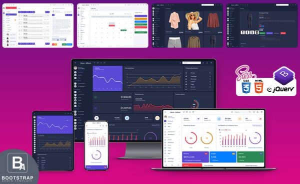 Admin Panel - Bootstrap Admin Template
