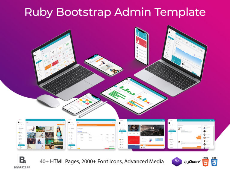 Ruby Bootstrap Admin Template (17) - Bootstrap Admin Template Ruby Bootstrap Admin Template (17) - Bootstrap Admin Template