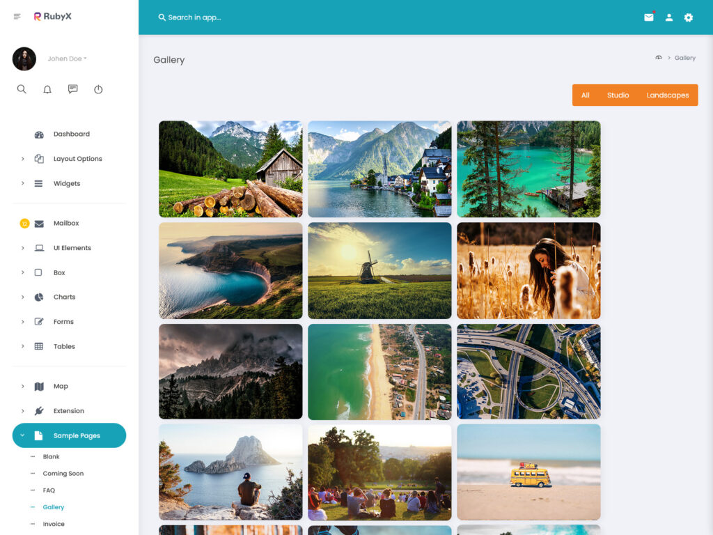 Ruby Bootstrap Admin Template With Bootstrap Dashboard