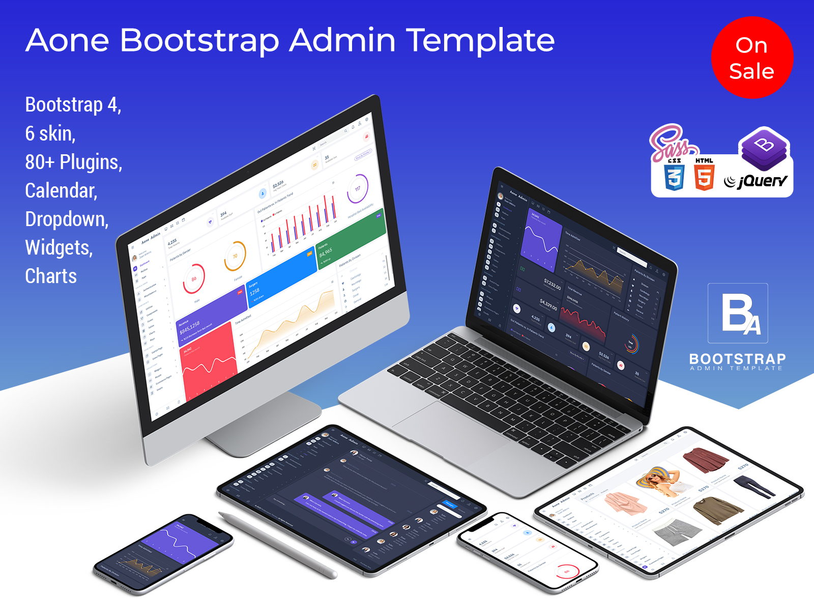 Responsive Admin Dashboard Template with Bootstrap UI Kit– Aone Responsive Admin Dashboard Template with Bootstrap UI Kit– Aone