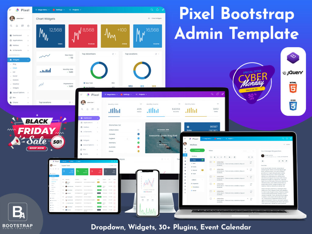 Pixel Bootstrap Admin Template - Bootstrap Admin Template Pixel Bootstrap Admin Template - Bootstrap Admin Template