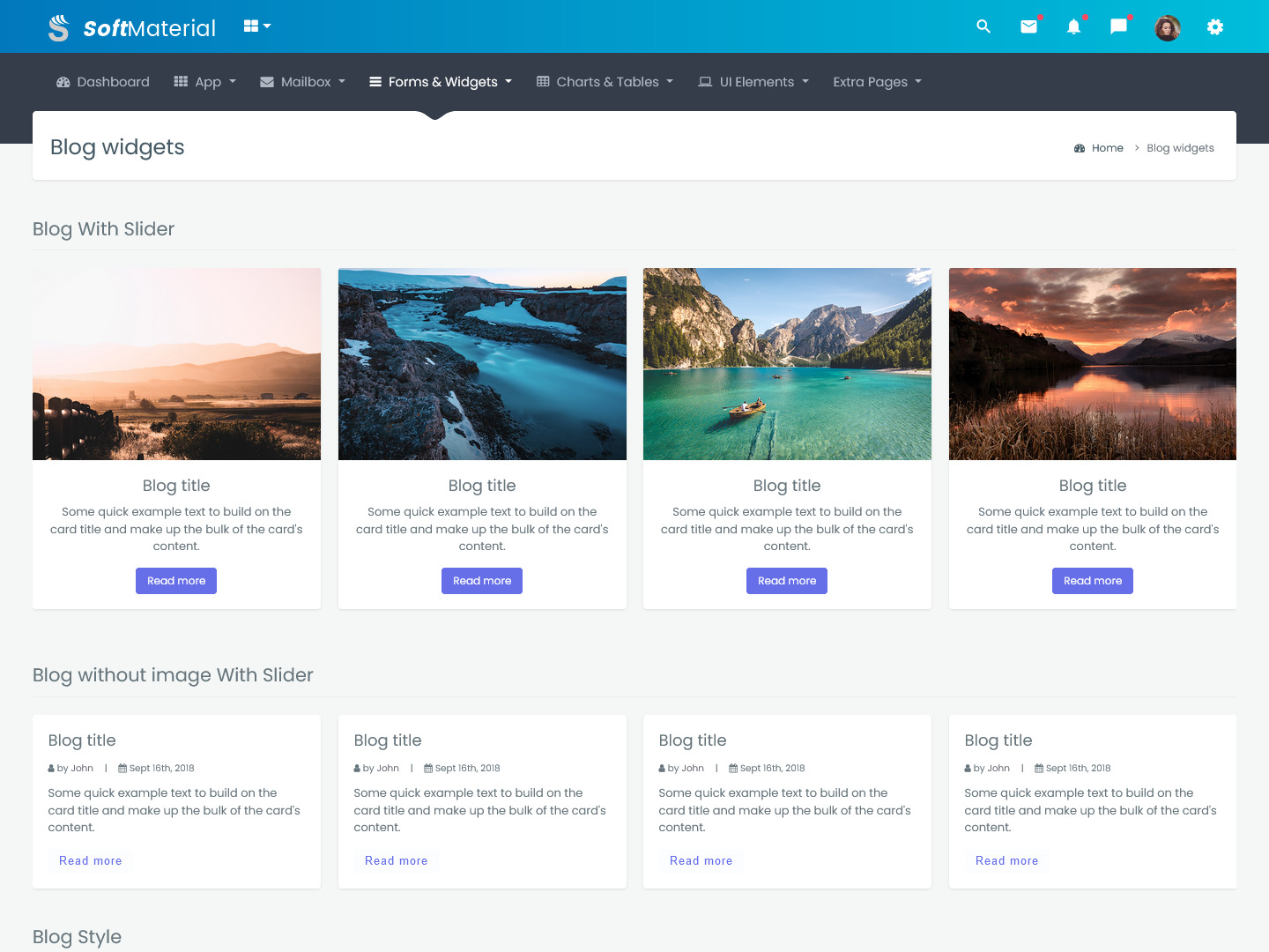 Check our Soft Material Bootstrap 5 Admin Dashboard Template Check our Soft Material Bootstrap 5 Admin Dashboard Template