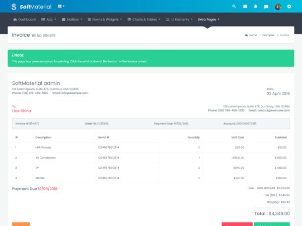 Check Soft Material Responsive Admin Dashboard UI Framework Check Soft Material Responsive Admin Dashboard UI Framework