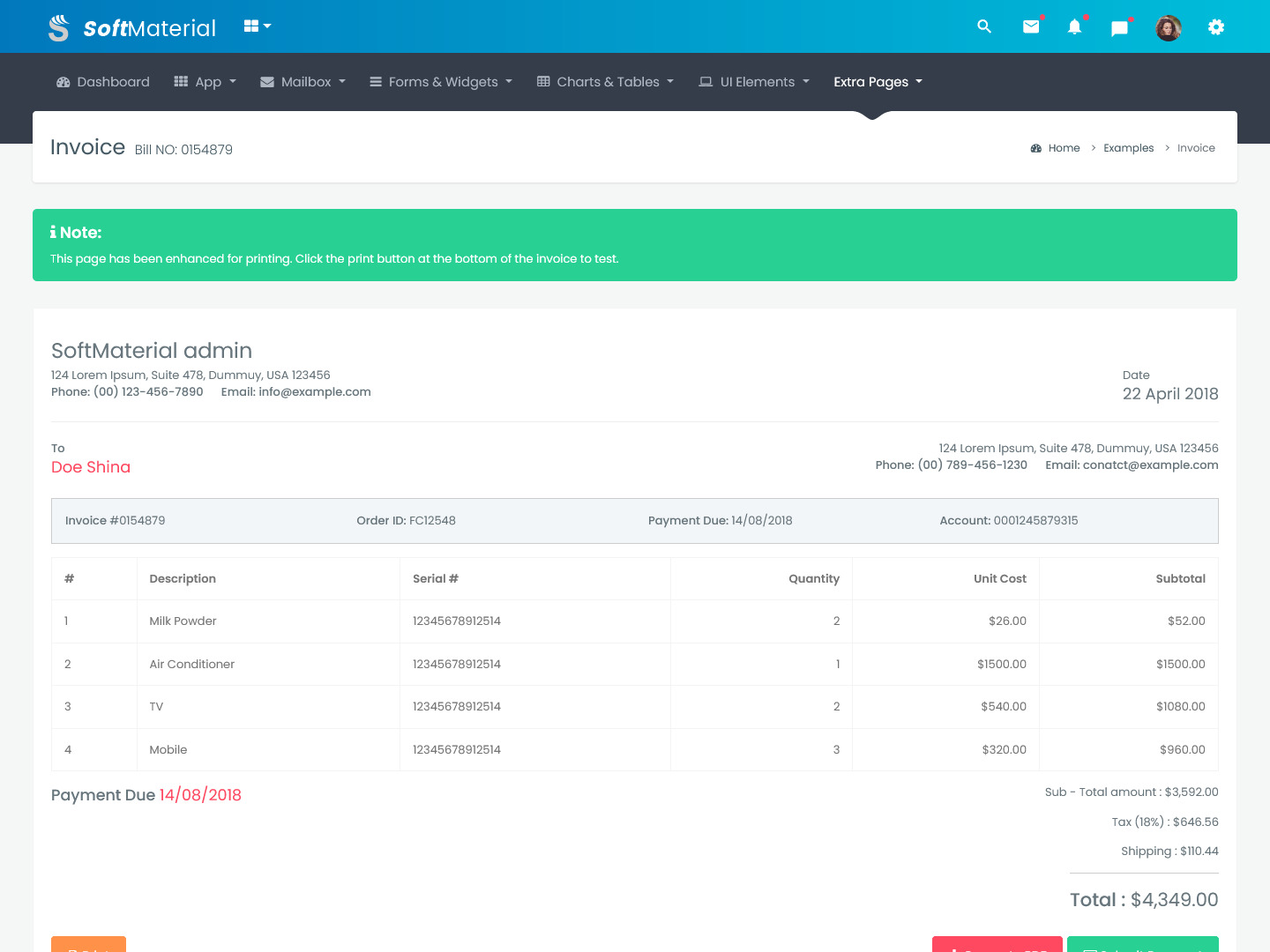 Check our Soft Material Bootstrap 5 Admin Dashboard Template Check our Soft Material Bootstrap 5 Admin Dashboard Template