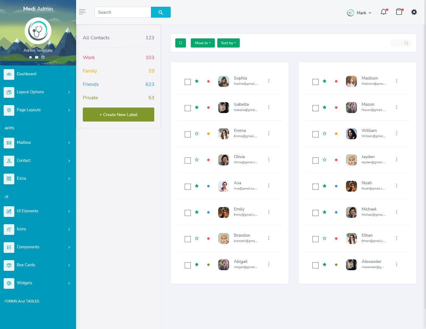 Medi - Creative Bootstrap Admin Templates With UI Framework Medi - Creative Bootstrap Admin Templates With UI Framework
