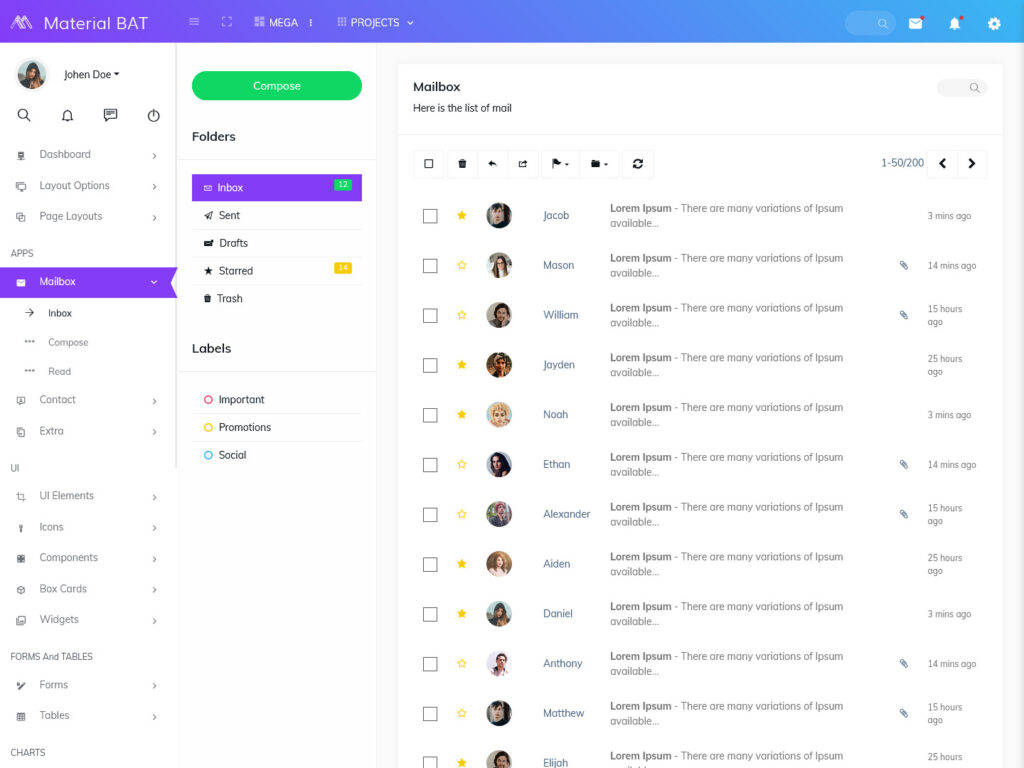 Responsive Bootstrap 4 Admin With Admin Templates