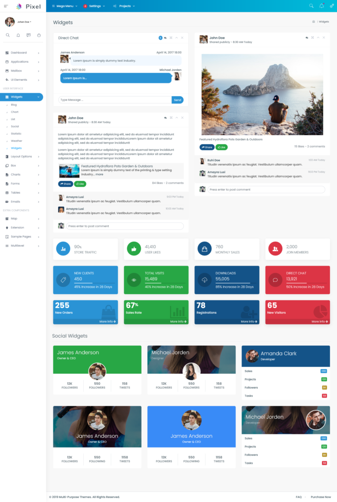 Pixel - Premium Admin Templates with Bootstrap Dashboard Pixel - Premium Admin Templates with Bootstrap Dashboard