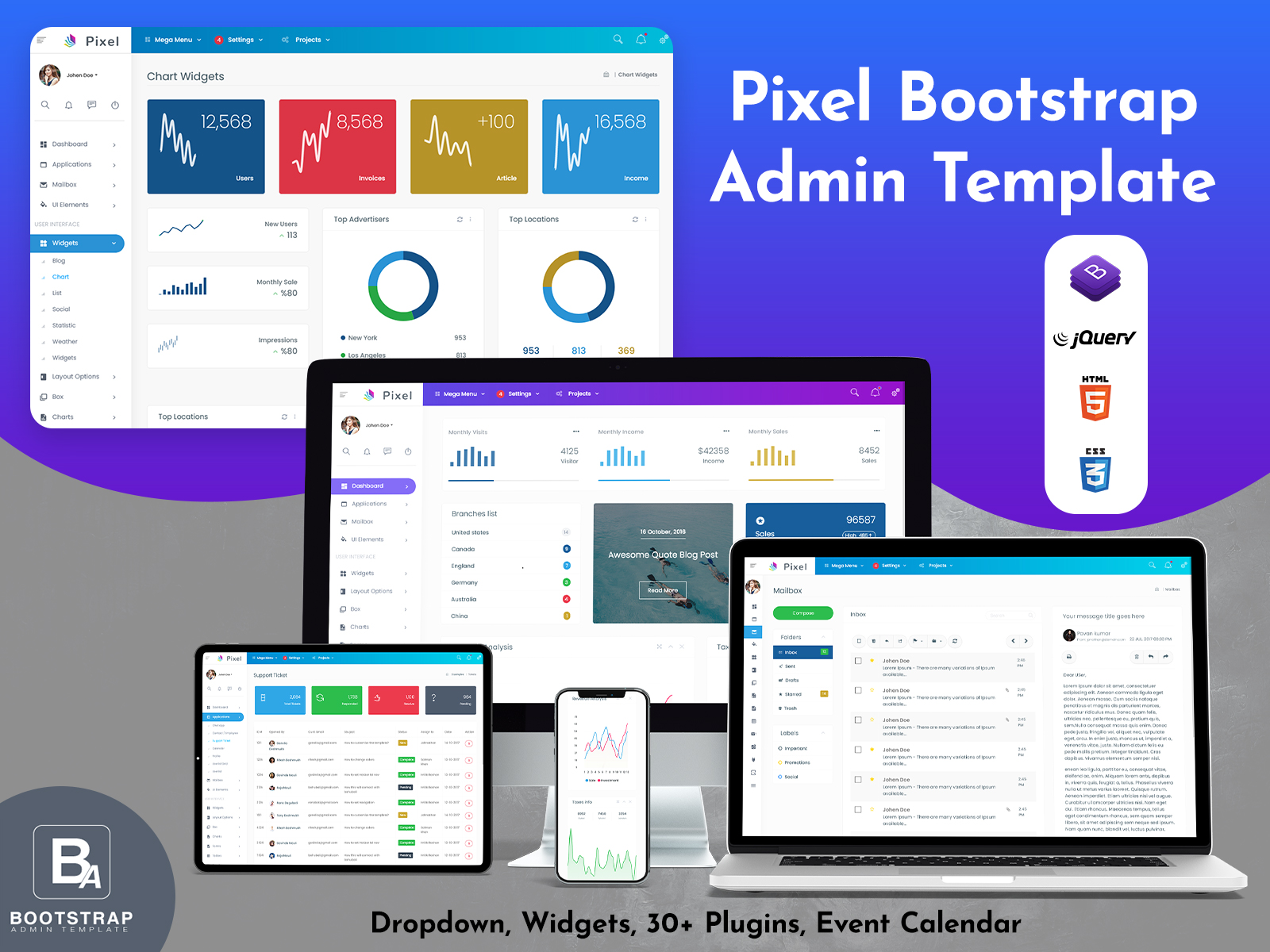 Enhance User Experience with a Bootstrap Admin Template - Material