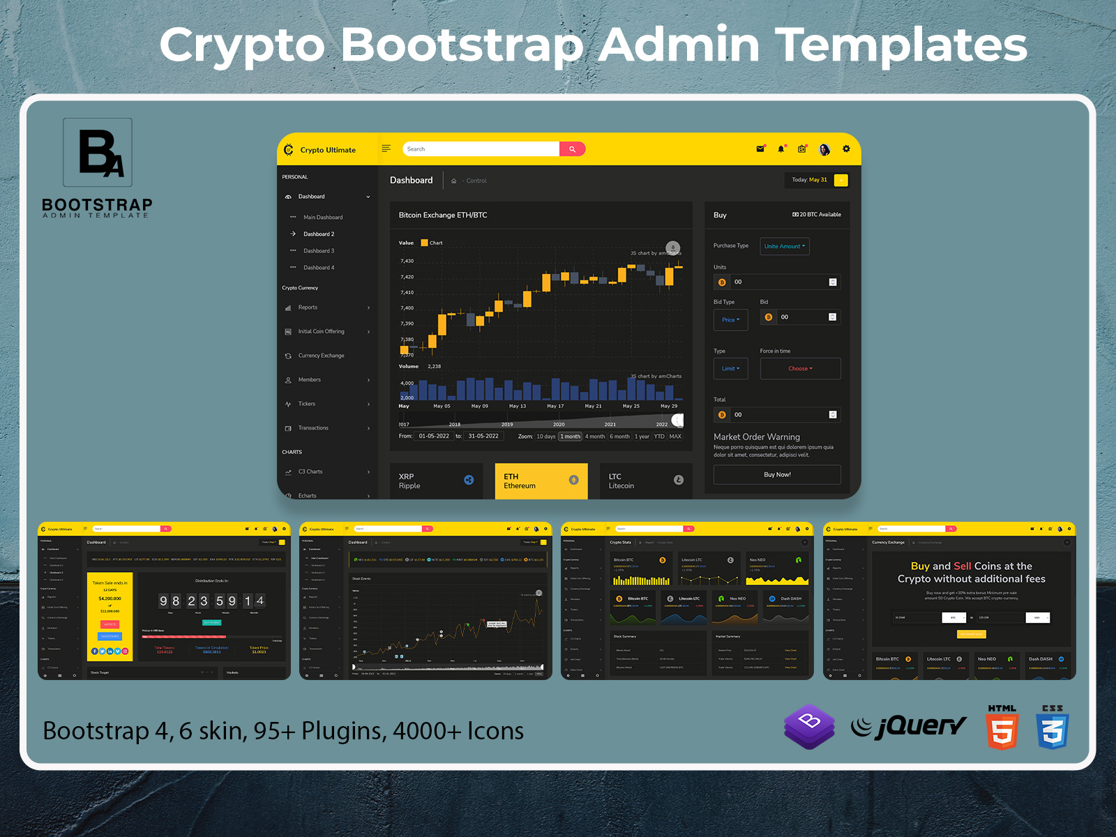 Fully Responsive Crypto Admin Template Bootstrap Dashboard Fully Responsive Crypto Admin Template Bootstrap Dashboard