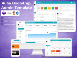 Ruby-Bootstrap-Admin-Template - Bootstrap Admin Template