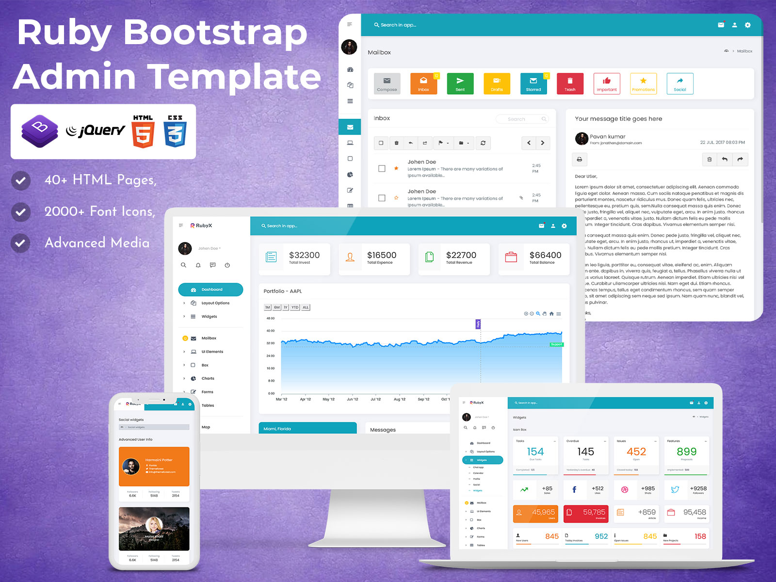 Ruby-Bootstrap-Admin-Template - Bootstrap Admin Template Ruby-Bootstrap-Admin-Template - Bootstrap Admin Template