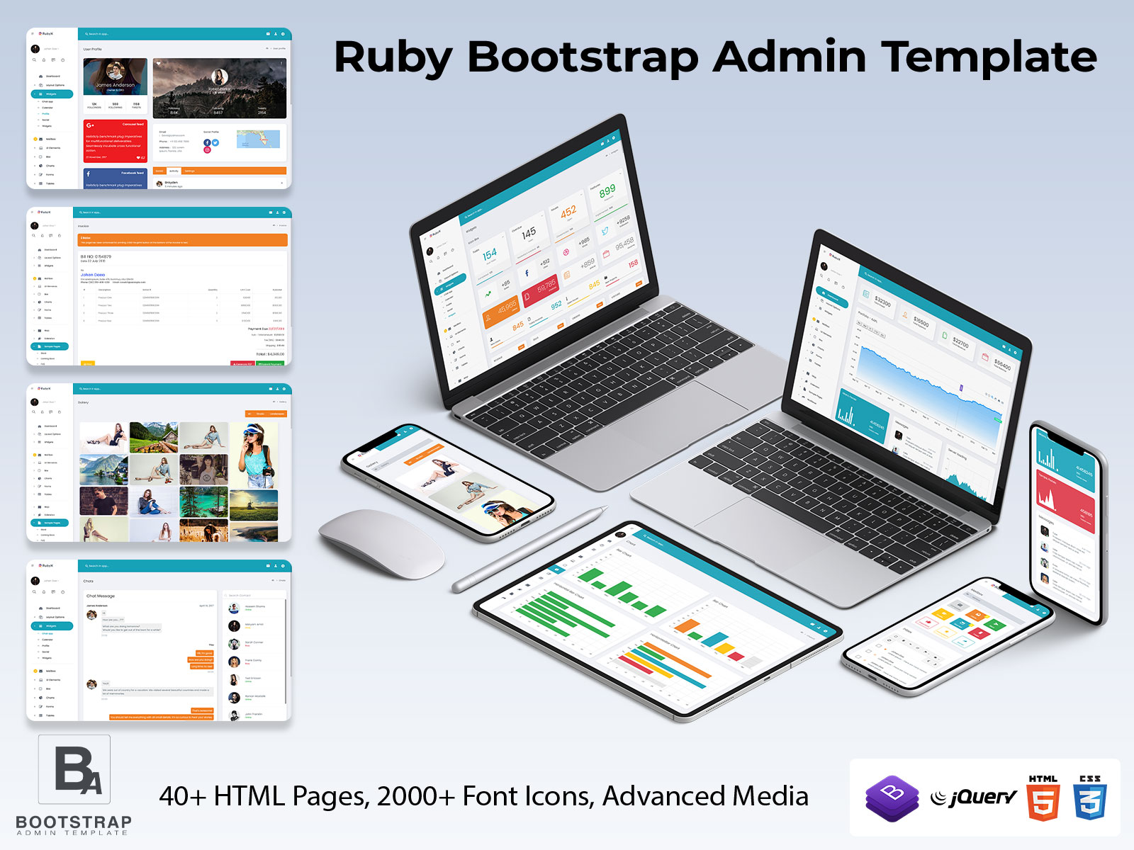 Ruby - Premium Bootstrap Admin Templates UI Framework Ruby - Premium Bootstrap Admin Templates UI Framework