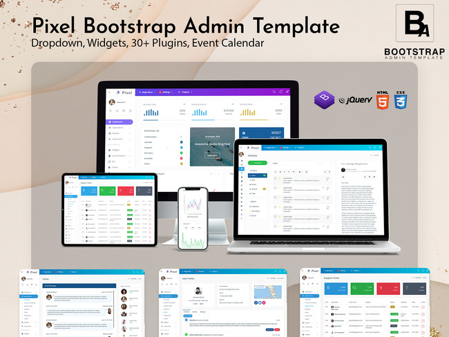 Pixel Bootstrap Admin Template to Elevate Your Website Pixel Bootstrap Admin Template to Elevate Your Website