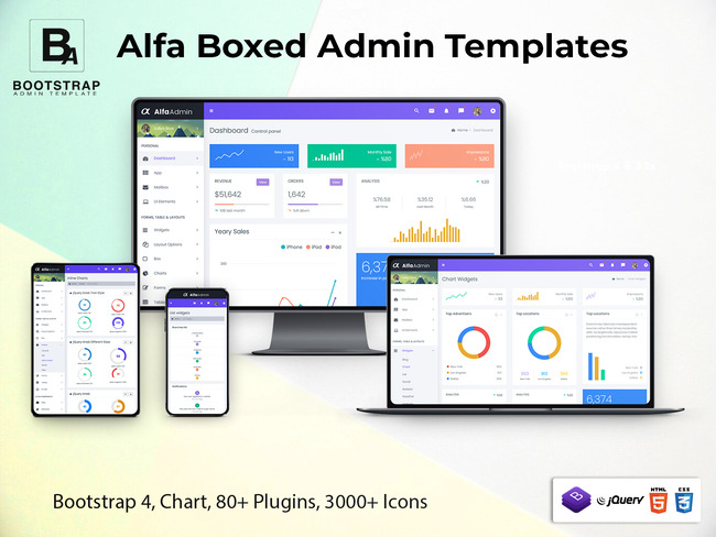 Most Powerful Bootstrap Admin Template UI Framework - Alfa Most Powerful Bootstrap Admin Template UI Framework - Alfa
