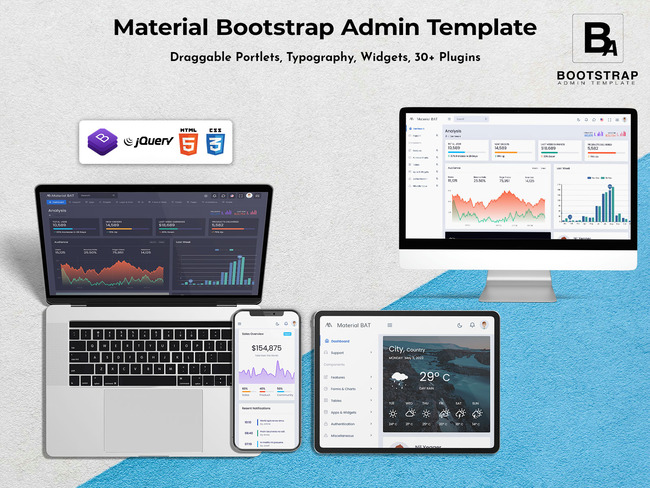 Discover the Ultimate Material Bootstrap Admin Template