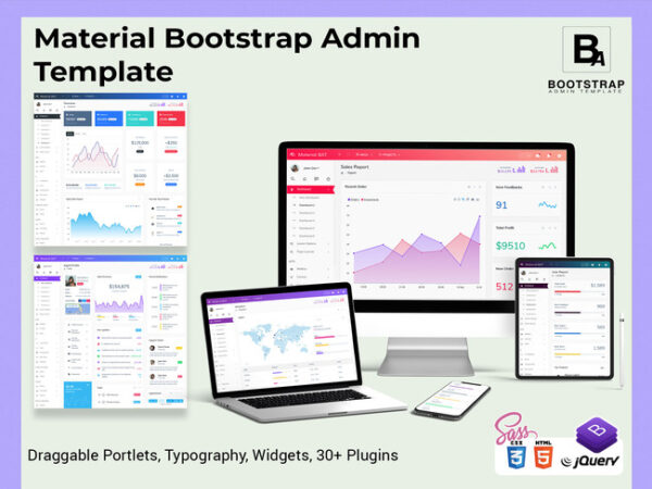 Modern Bootstrap Admin Templates and Dashboard Templates