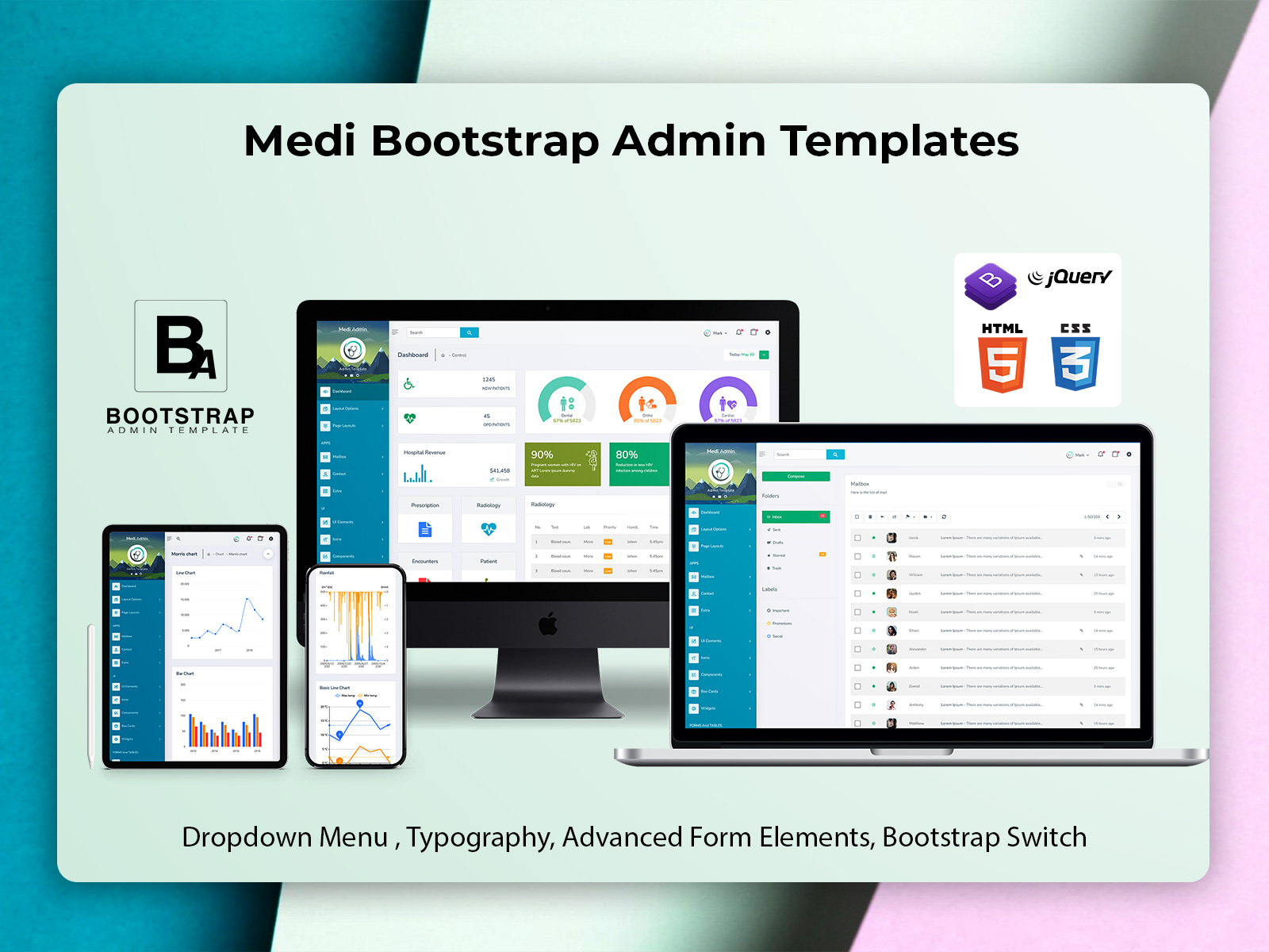 Enhancing Healthcare Management with the Medi Bootstrap Admin Template Enhancing Healthcare Management with the Medi Bootstrap Admin Template
