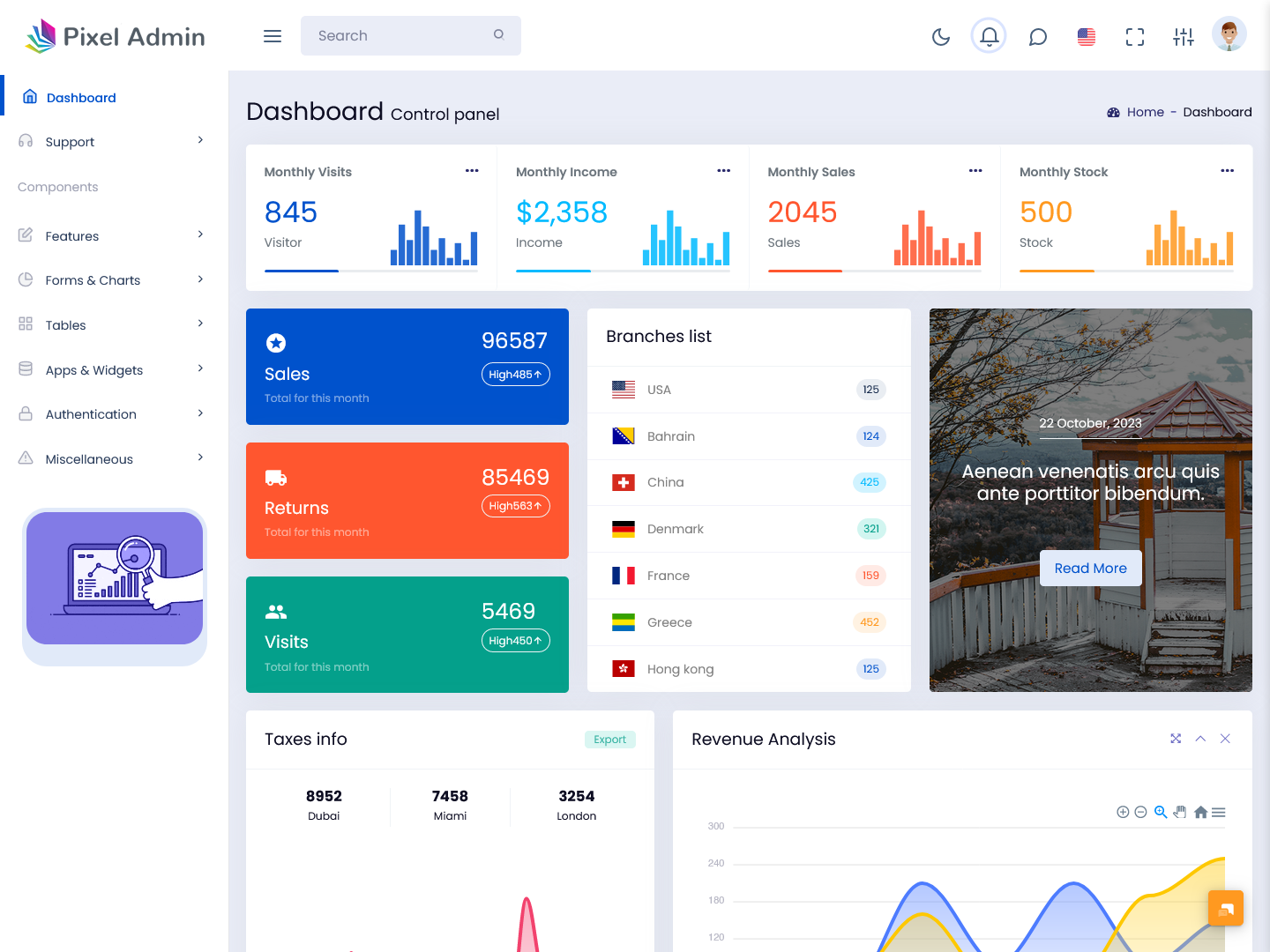 The 5 Best Modern Bootstrap Admin Template for 2024 The 5 Best Modern Bootstrap Admin Template for 2024