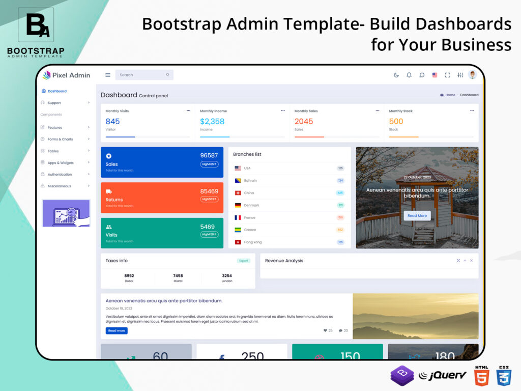 Bootstrap-Admin-Template-Build-Dashboards-for-Your-Business - Bootstrap Admin Template